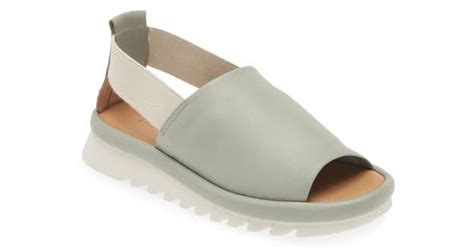 The Flexx Wat Is Wav 2 Sandal In Metallic Lyst