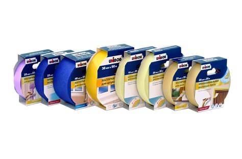 Малярные клейкие ленты