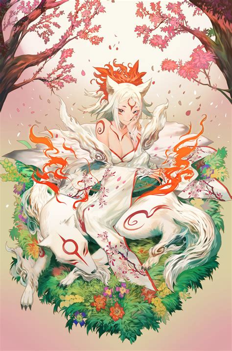 Amaterasu Ookami Danbooru