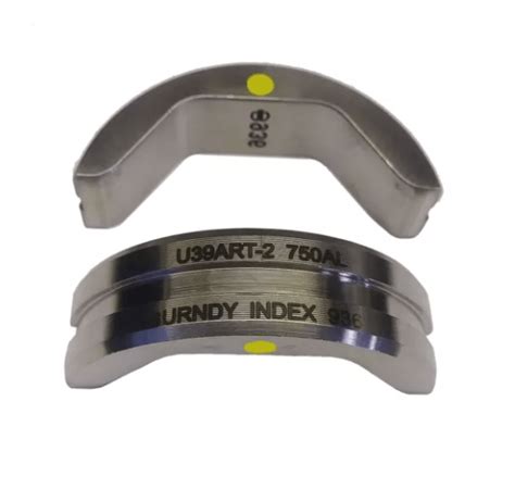Burndy Stainless Steel U Die 750 Kcmil Al Yellow Index 936 U39art2