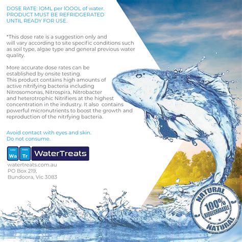 Nitrifying Bacteria 1l Love My Dam