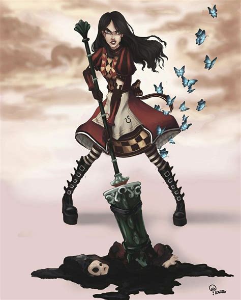 Alice Madness Returns Art Alice Liddell Dark Wonderland American