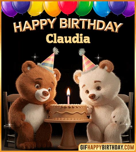 🎉 Happy Birthday Claudia  🎂 Funny And Personalized Animated Wishes