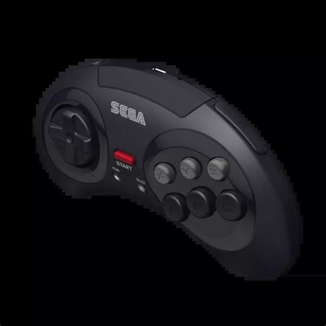 Retro Bit Sega Mega Drive 6 Button Pad 2 4ghz