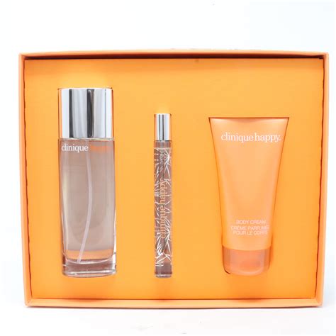 Clinique Happy Ladies Perfume T Set 3 Pieces