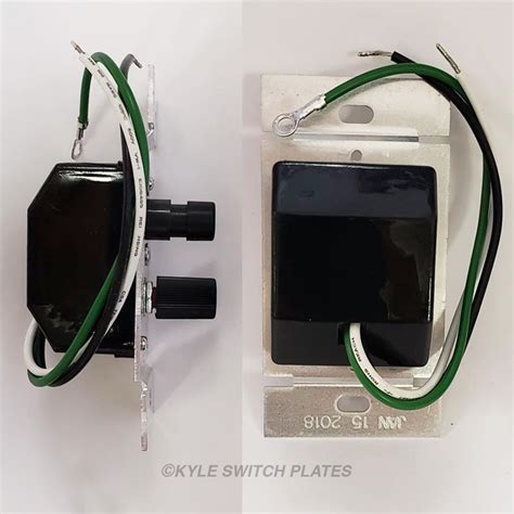 Push Button Dimmer Switch Single Pole 300w Kyle Switch Plates