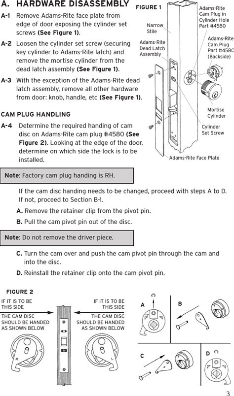 Kaba Installation Instructions Simplex 3000 Drive Assembly Pkg2582