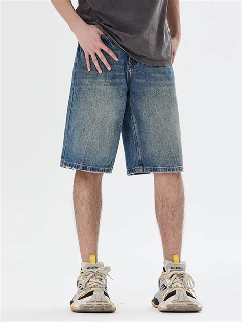 Mens Relaxed Fit Denim Short