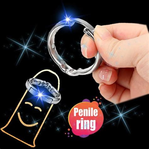 Metal Cock Ring Glans Ring Adjustable 5 Size Magnetic Sheath Compound