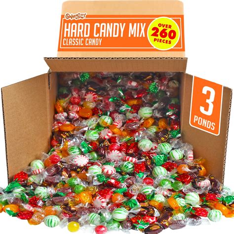 Hard Candy Assortment 3 Pounds Big Bulk Office Hard
