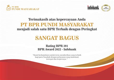 Bpr Pundi Masyarakat Bpr Dengan Kinerja Sangat Baik Bpr Pundi Masyarakat