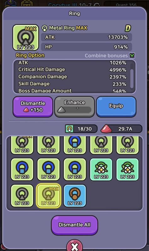 About Time For A Ring Upgrade Rlegendofslime