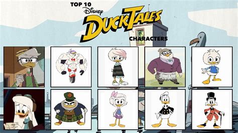 Top 10 Favorite Ducktales2017characters By Mcctoonsfan1999 On Deviantart