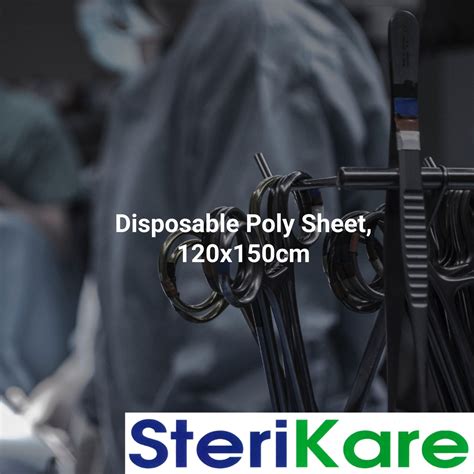 Disposable Poly Sheet 120x150cm Pharmint