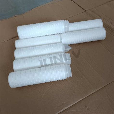 Precision Water Filter Elements 20 Inch 0 2 Micron Absolute Pp Pleated Water Filter Cartridge