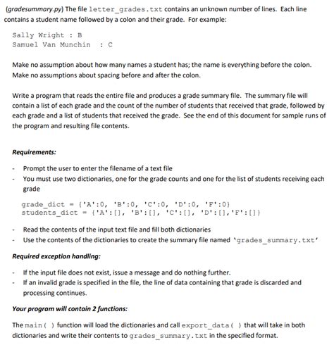 Solved Lettergradestxt File Penny Widmore D Boone