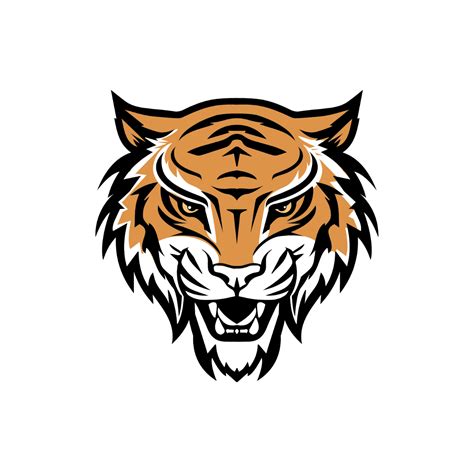 Tiger Face Template Free