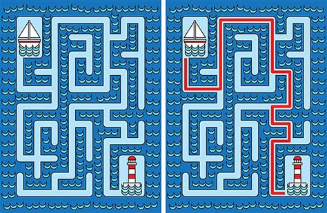 Pirate Maze Easy Path Cartoon Vector Easy Path Cartoon Png And