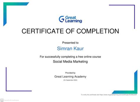 Socialmediamarketing Greatlearning Careergrowth Simran Kaur