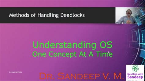 Os 3 20 Four Solutions To Deadlocks Dr Sandeep Mandrawadkar
