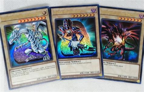 Olhos Azuis Olhos Vermelhos E Dark Magician Ultra Yugioh 25 Anivers