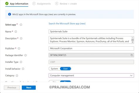 How To Deploy Sysinternals Suite Using Intune