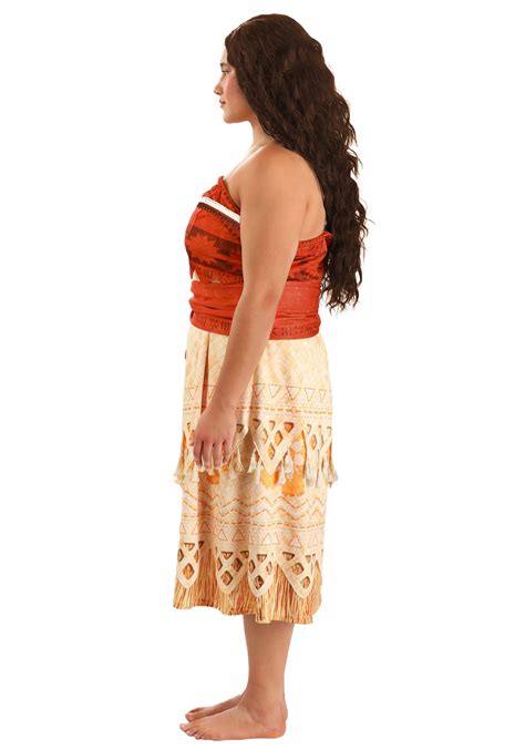 Womens Plus Size Deluxe Disney Moana Costume Disney Costumes