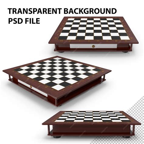 Premium Psd Chess Board Wood Shellack Png
