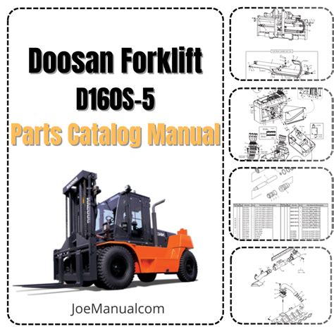 Doosan D160s 5 Diesel Forklift Parts Catalog