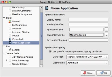 Monotouch Tutorial Monodevelop Helloworld Mono