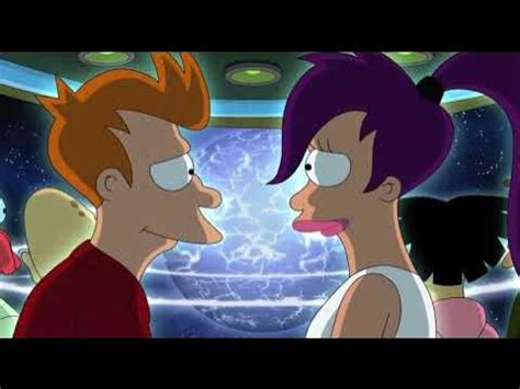 Fry And Leela Kiss Futurama Youtube