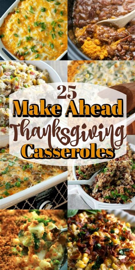25 Make Ahead Thanksgiving Casseroles Artofit