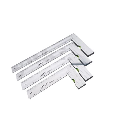 Aluminum Squala L Square Angle Ruler With Level Bar Arrow Hardware