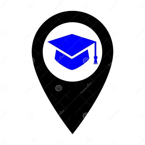 ícone Do Mapa Escolar Ilustração Do Vetor Ilustração De Chapéu 270575384