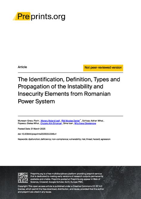 Pdf The Identification Definition Types And Propagation Of The