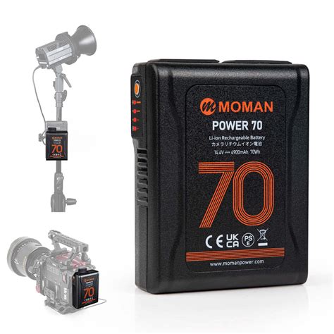 70wh V Mount Battery Moman Power 70 Moman