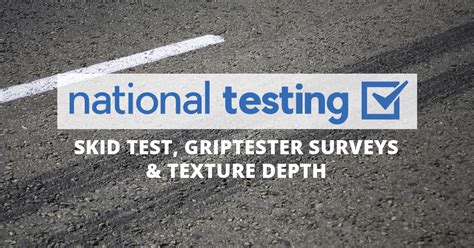 Texture Depth Measurement For Roads And Runways National Testing