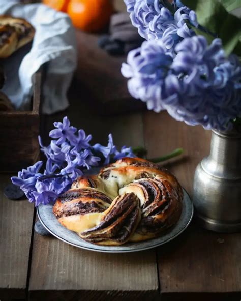 Chocolate Orange Brioche Babka Rolls Peaches 2 Peaches