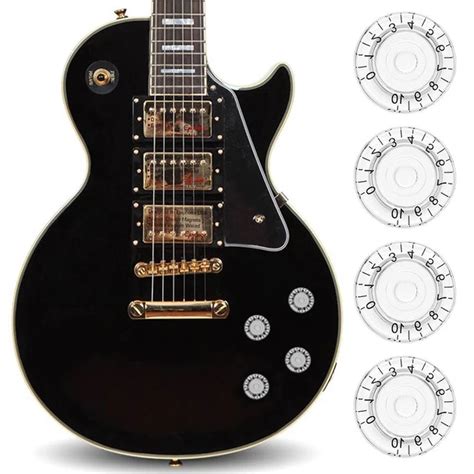 Hat Shape Knob Electric Guitar Speed Control Tone Volume Knobs For Les Paul Lp Eur 524