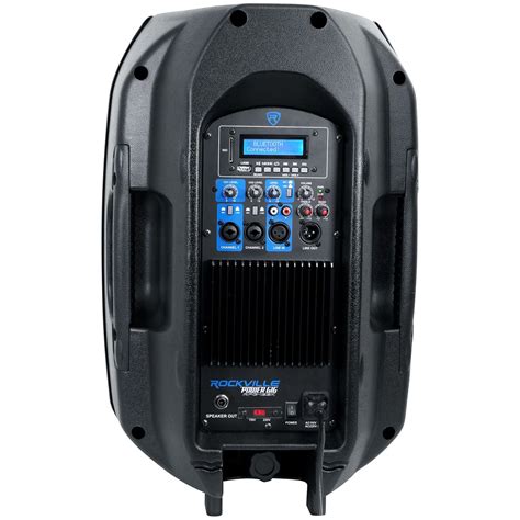 Rockville Rpg122k 12 Powered Speakers Wbluetoothdual Uhf Wireless M