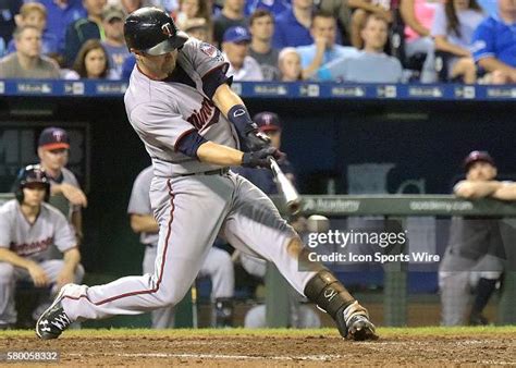 Minnesota Twins Second Baseman Brian Dozier At Bat During An Mlb Game