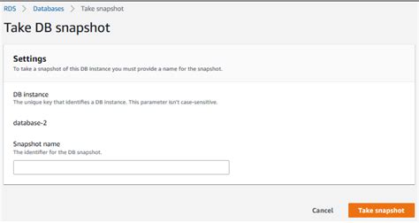 How To Create Db Snapshot Backupand Export Rds Snapshot To S3 By