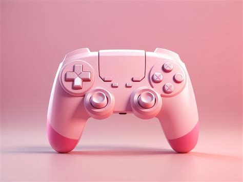Premium Photo Sleek Gaming Control Minimal Gamepad Or Game Controller
