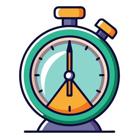 Timer Vector Art Illustration Design Premium Ai Generated Vector