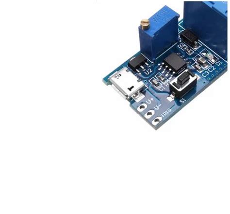 5V 30V Micro USB Power Adjustable Delay Relay Timer Control Module Trigger Delay Switch टइम