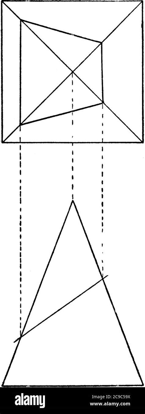 How To Draw A Square Pyramid