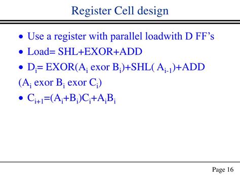 Ppt Register Cell Design Powerpoint Presentation Free Download Id