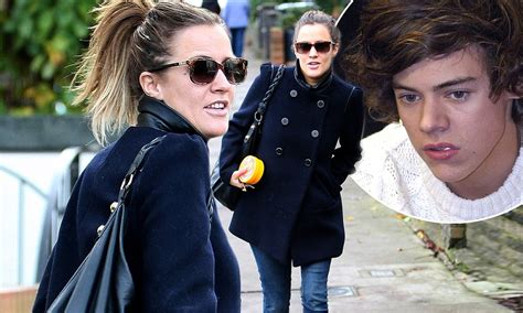 Caroline Flack Steps Outs Alone As One Directions Harry Styles Fails To Deny Coupling Daily