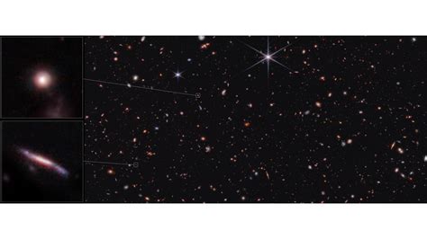Distant Galaxies Viewed By Hubble Telescope
