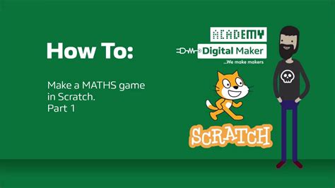 How To Scratch Maths Game Part 1 Youtube